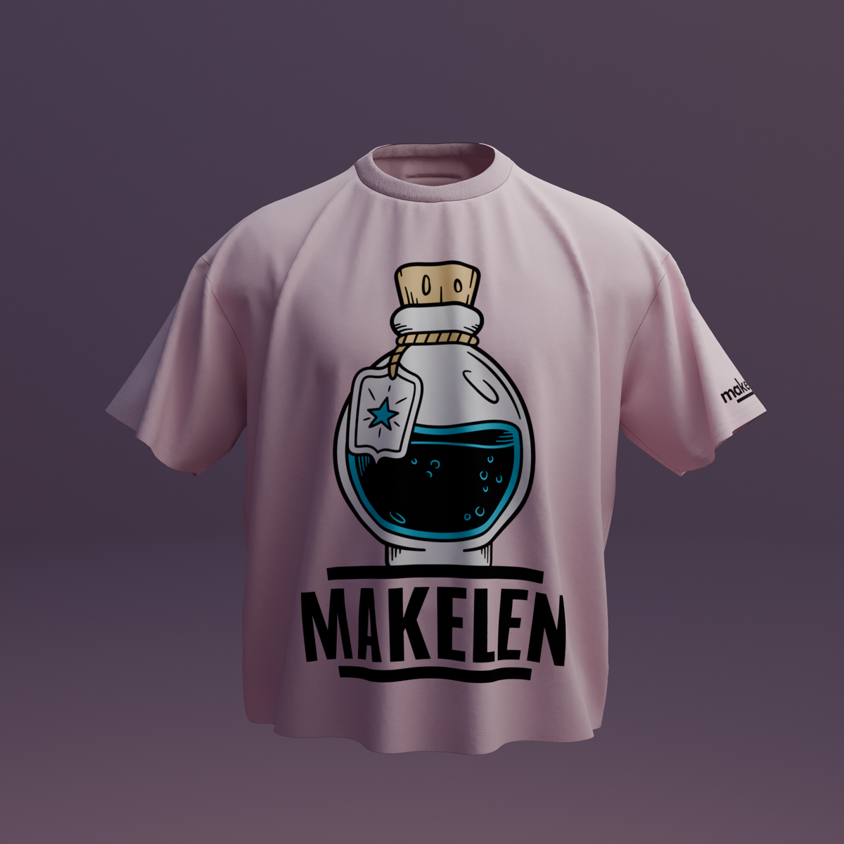 Holy Pink Poison Oversized T-Shirt – MAKELEN